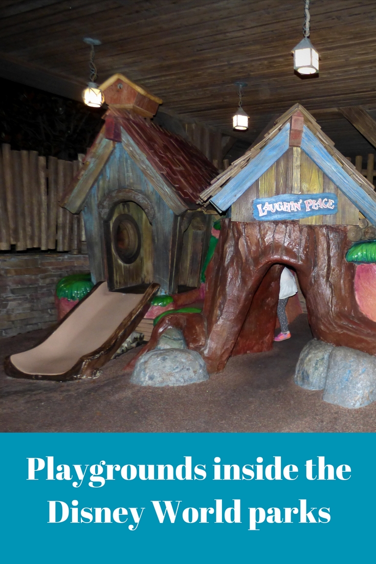 Playgrounds inside the Disney World parks