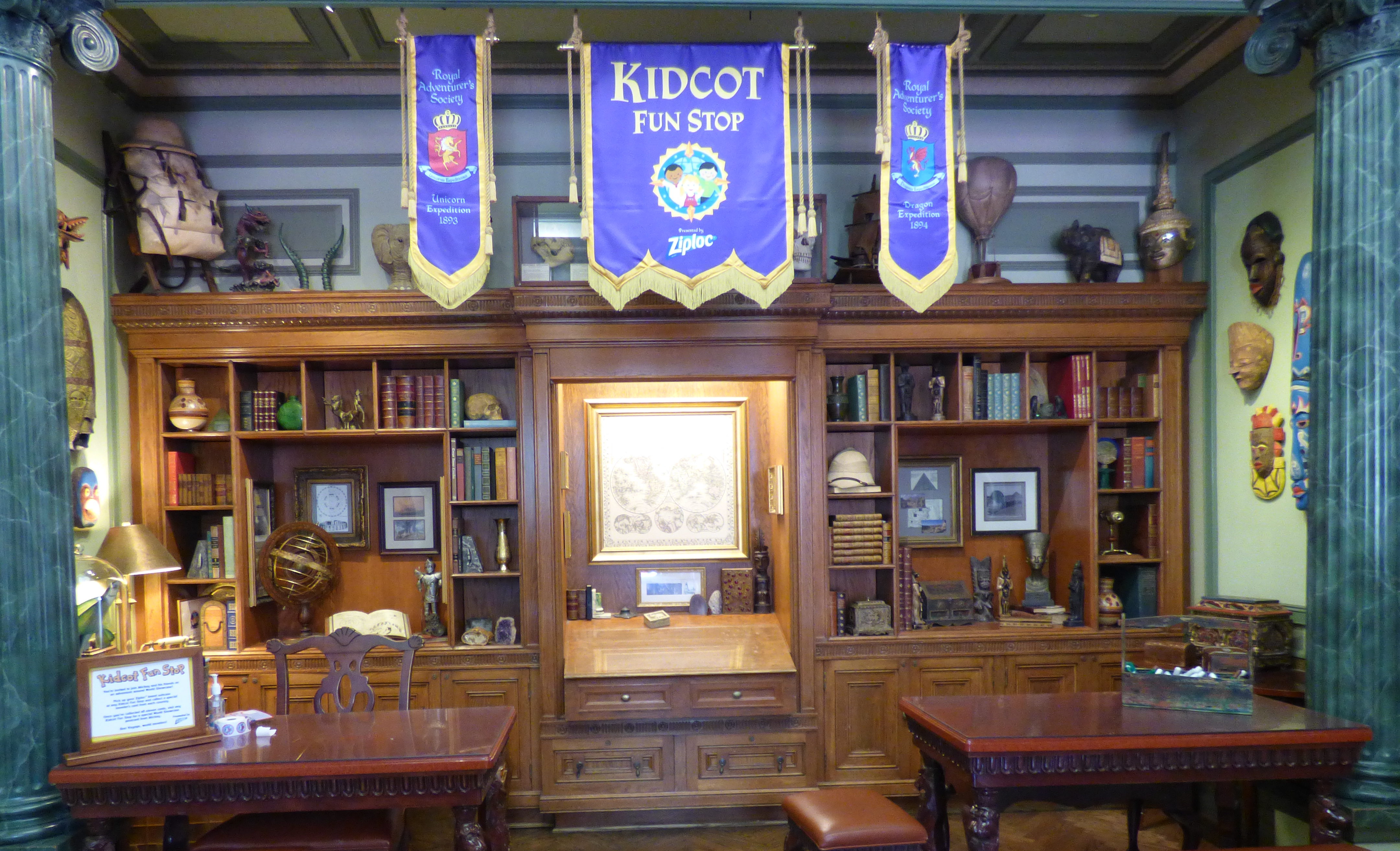 Kidcot stations in Epcot’s World Showcase