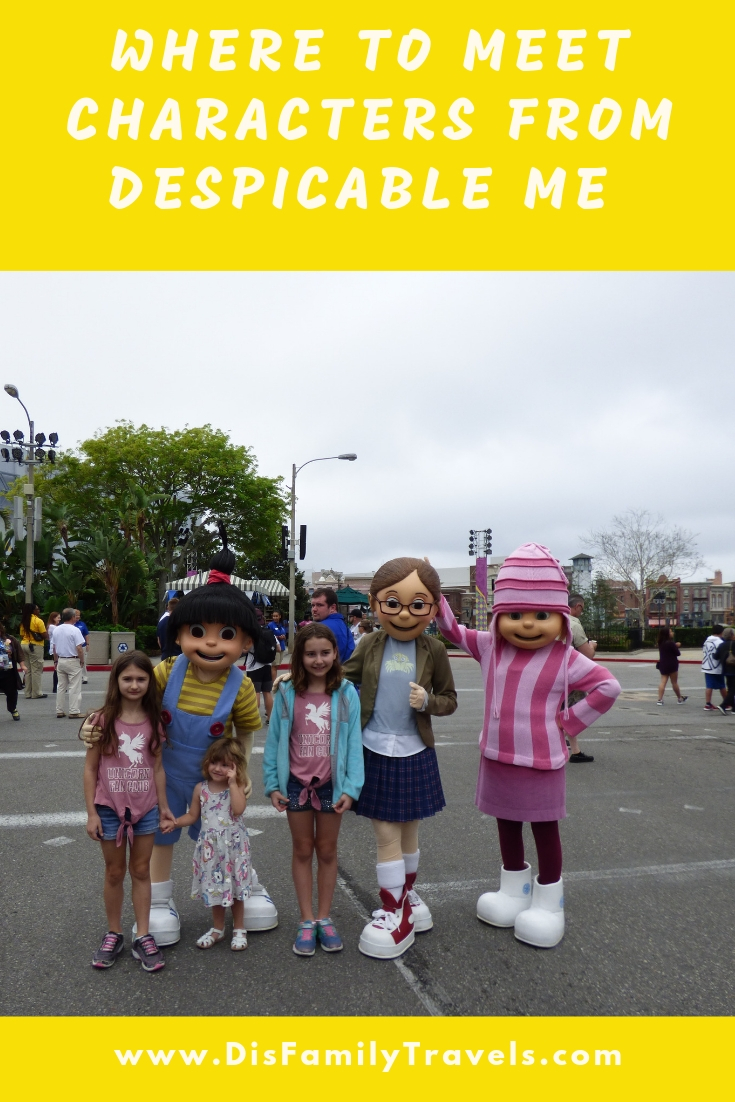 Meet ‘n Greet Monday; Characters from Despicable Me