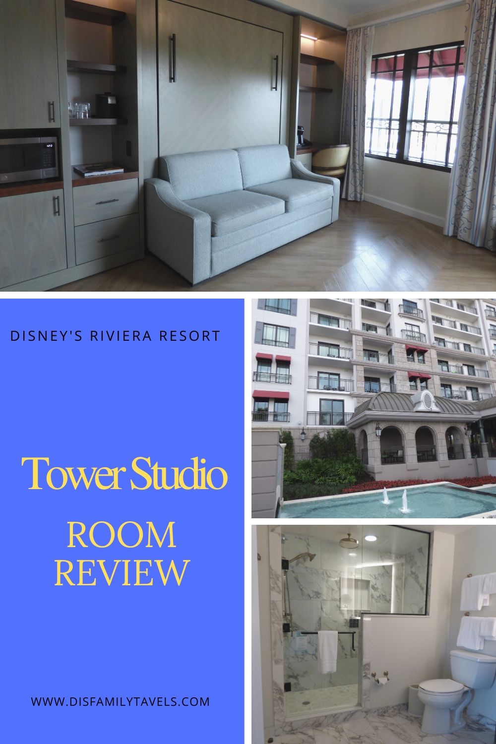Disneys Riviera Resort tower studio room review